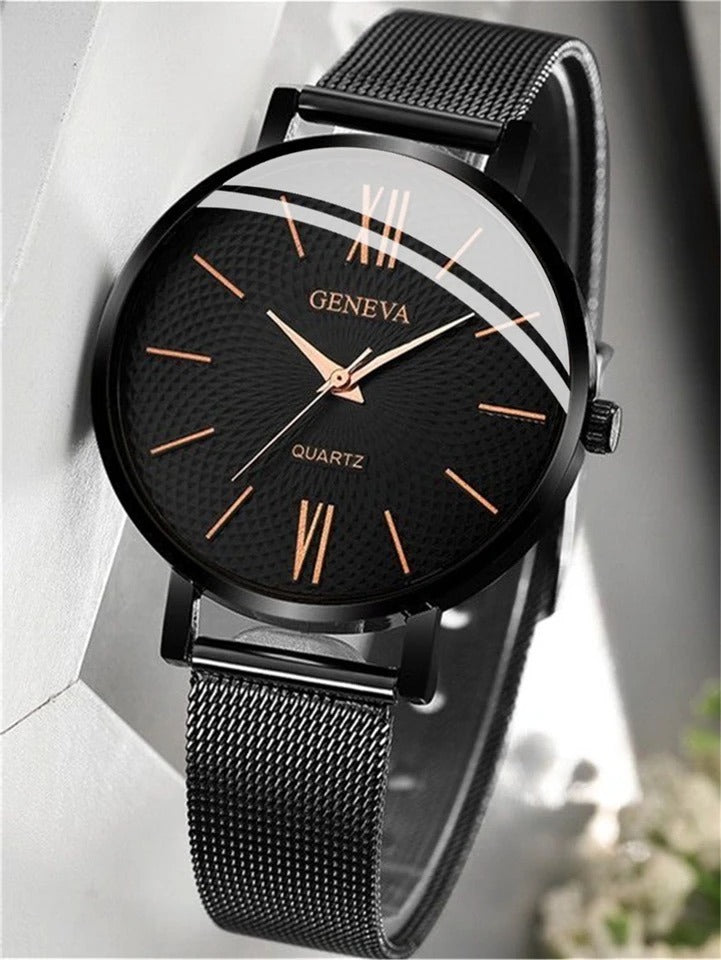 Reloj Geneva XII Negro – Relojes JOOL