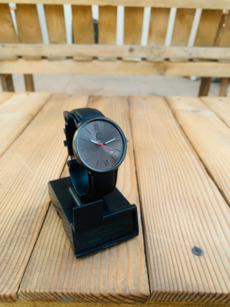 RELOJ DIJANES NEGRO PIEL – Relojes JOOL