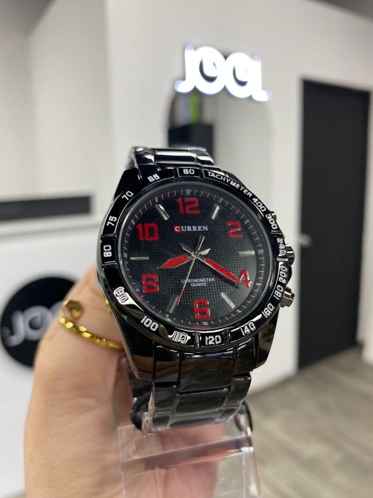 RELOJ CURREN OXY ROJO – Relojes JOOL